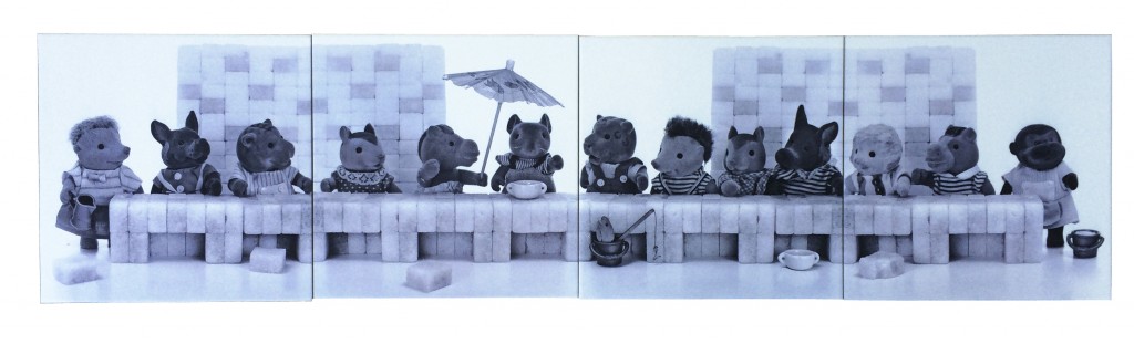 Unique Splashback Tiles Teddy bear - Jennoli Art